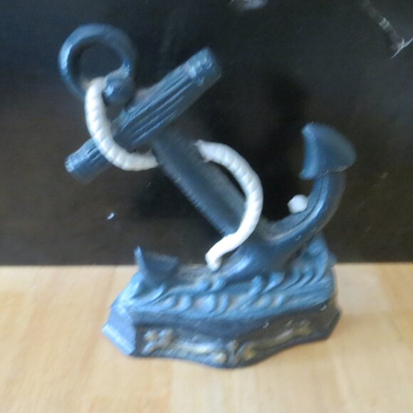 Accents | Cast Iron Ships Anchor Decor 8 Nautical Doorstop | Poshmark